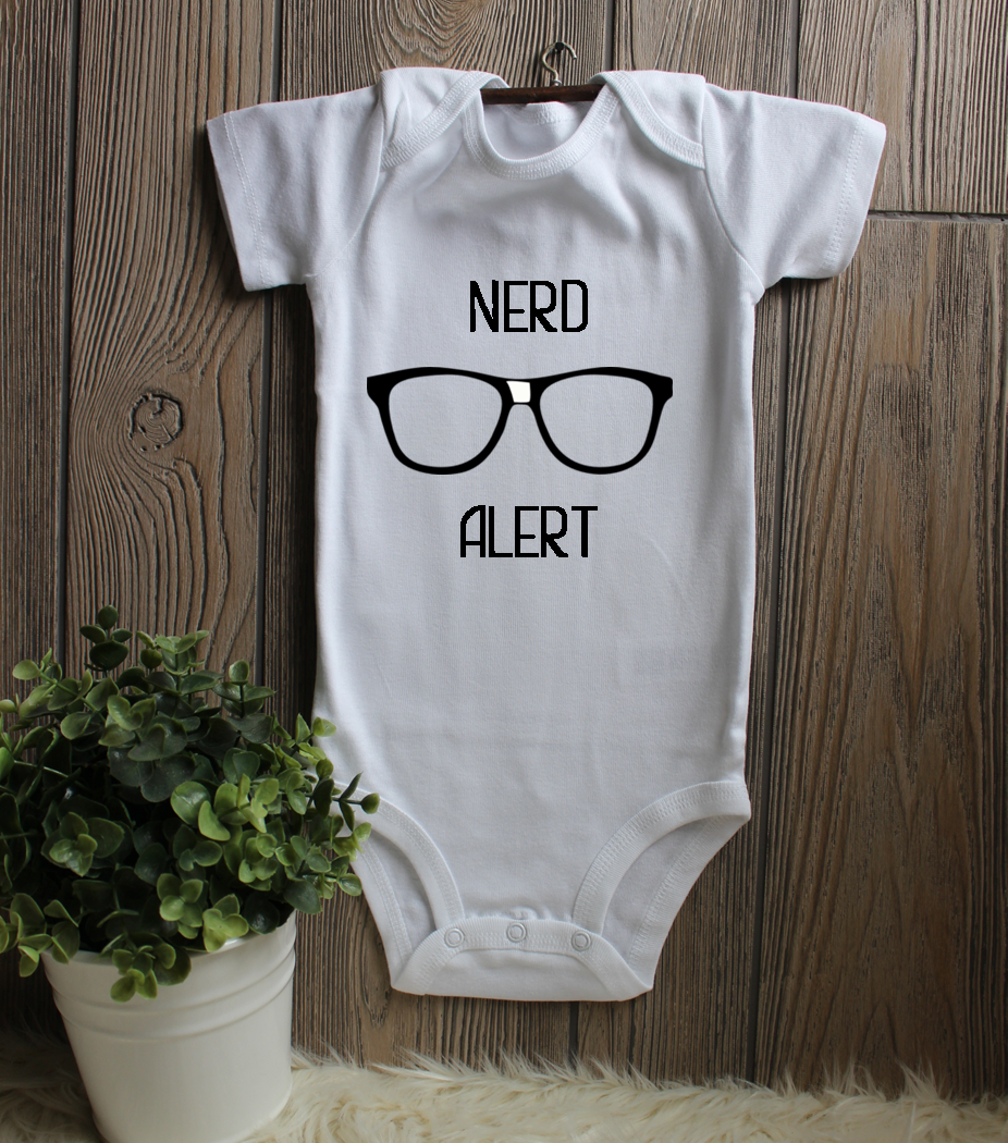 Nerd Alert Onesie - Harper + Hudson