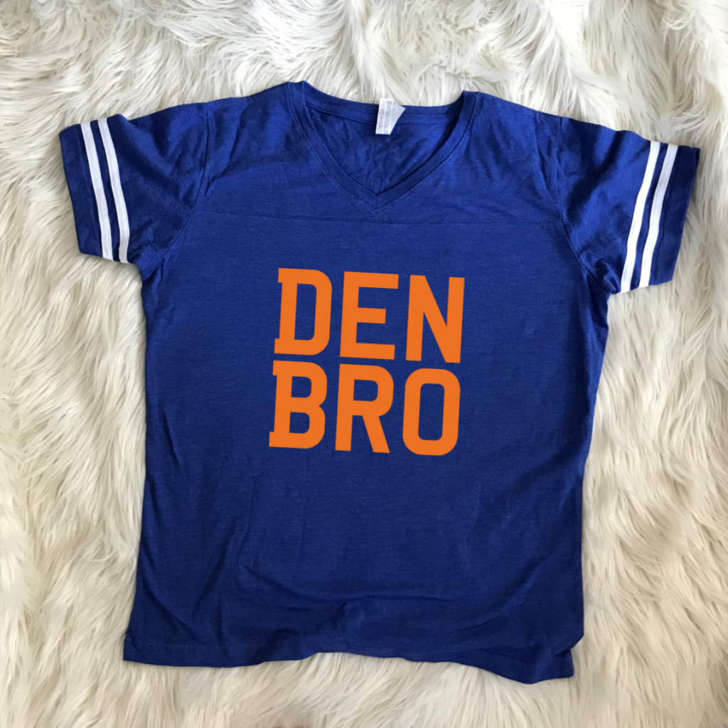 DenBro Denver Broncos Football Tee - Harper + Hudson
